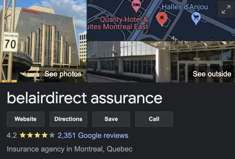 15+ best home & car insurance companies in Quebec (Google ranked)