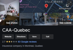 15+ best home & car insurance companies in Quebec (Google ranked)